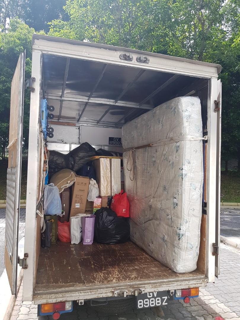 10ft box moving truck with lorry driver. Without manpower., Cars, Car ...