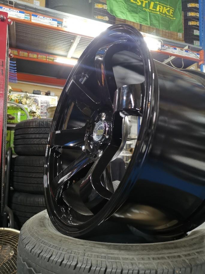 18" concave te37 (rota spec) 18x9.5 et30 gloss black 5x112 and 5x114.3 ...