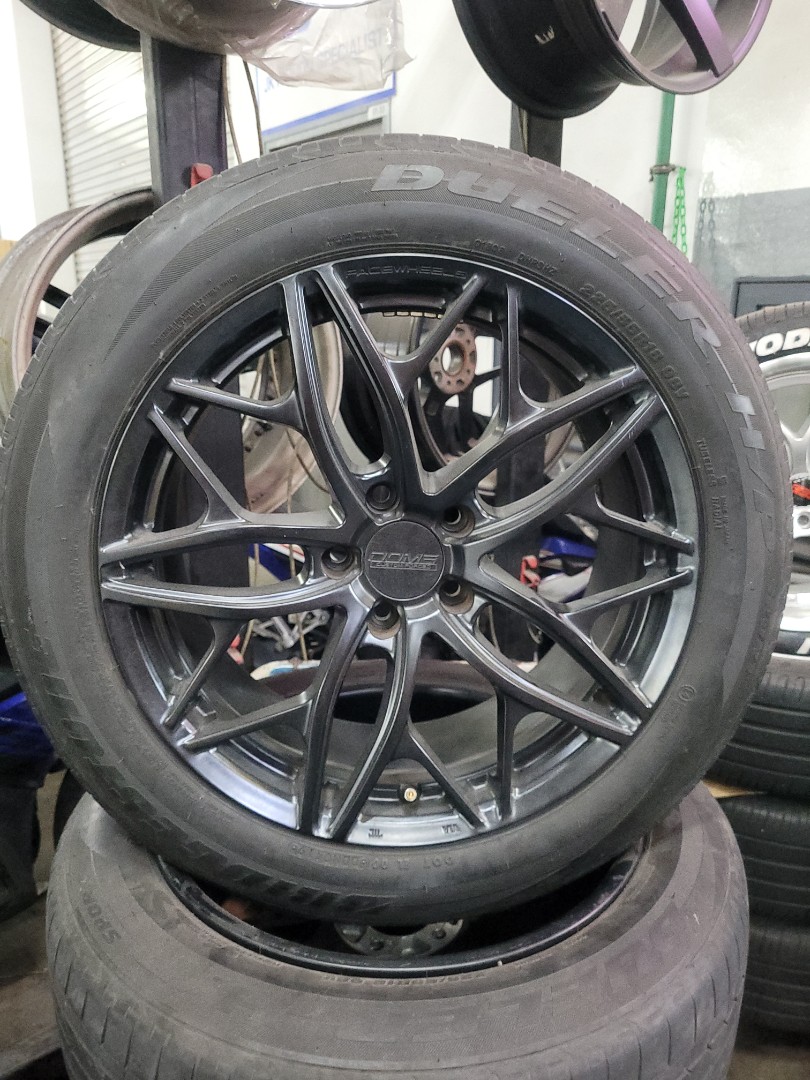 18inch Dome semi forged rim, Car Accessories, Tyres & Rims on Carousell