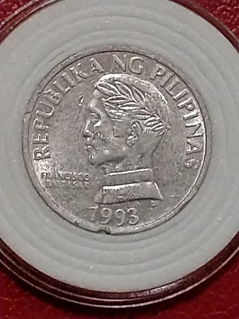 1993 10 Sentimo Philippine Coin - Francisco Baltasar, Hobbies & Toys, Memorabilia & Collectibles ...