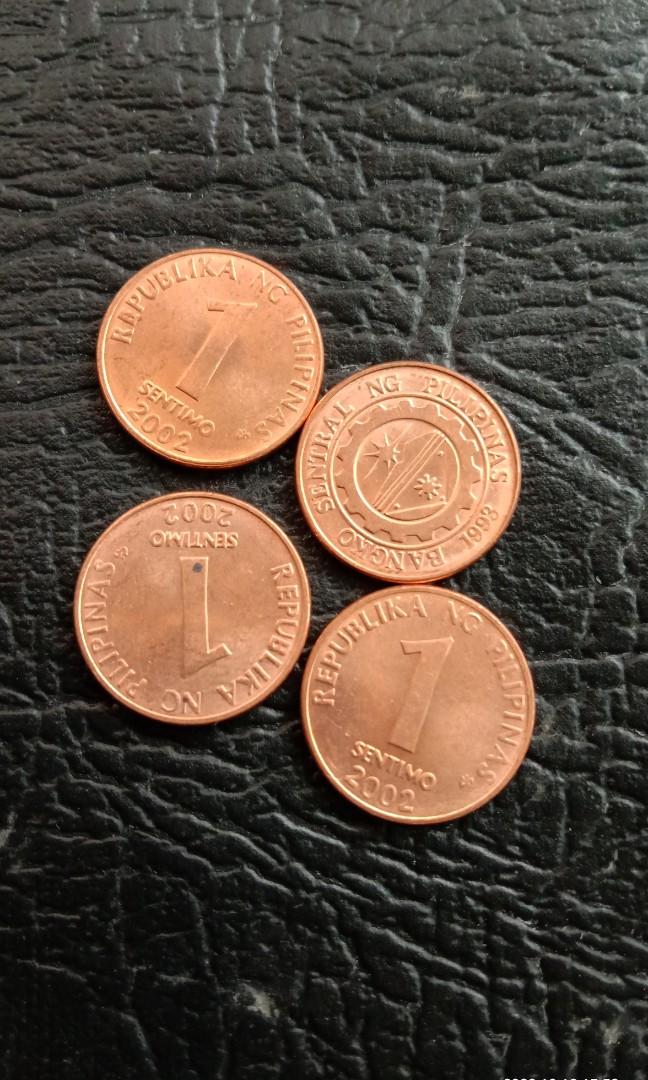 1 Sentimo 2002 BSP series Philippone coin 15 pesos each, Hobbies & Toys ...