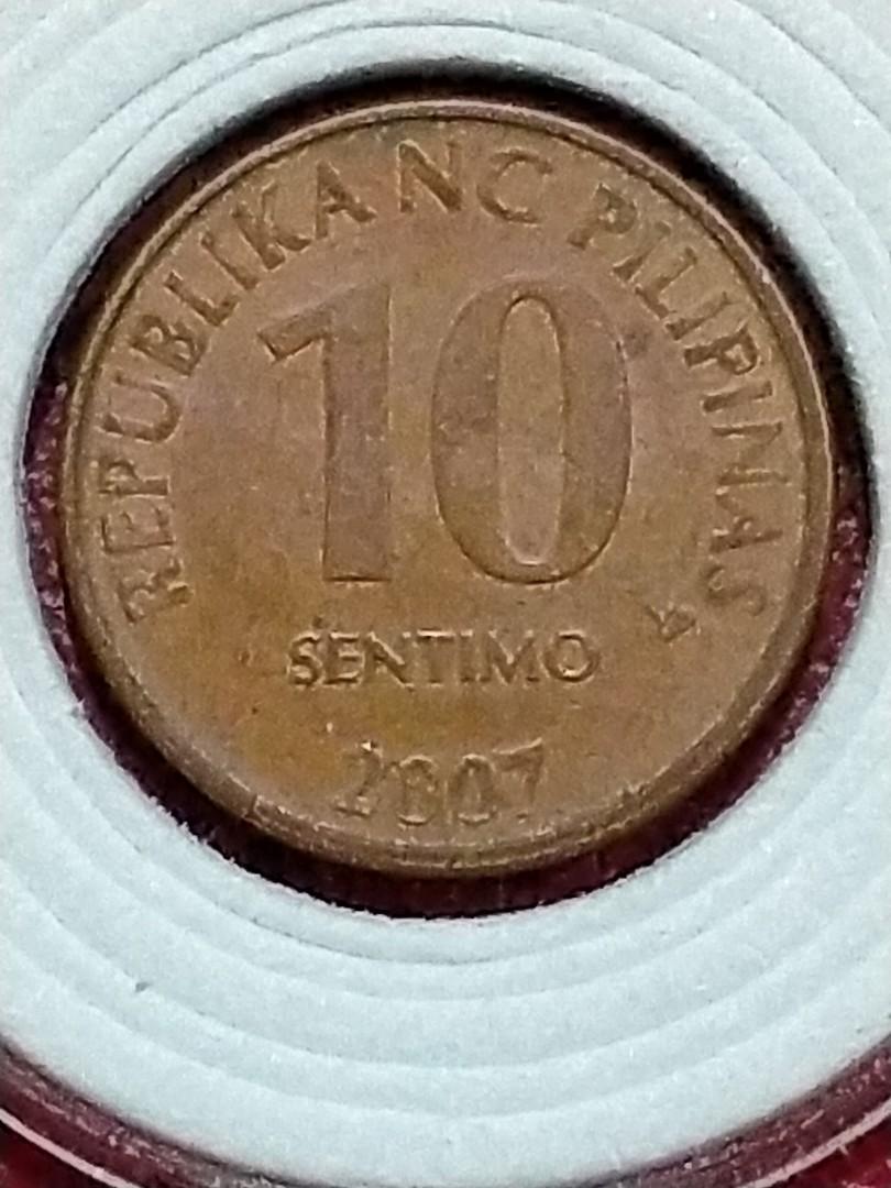 2007 10 Sentimo Philippine Coin KM#270.2, Hobbies & Toys, Memorabilia & Collectibles, Currency ...