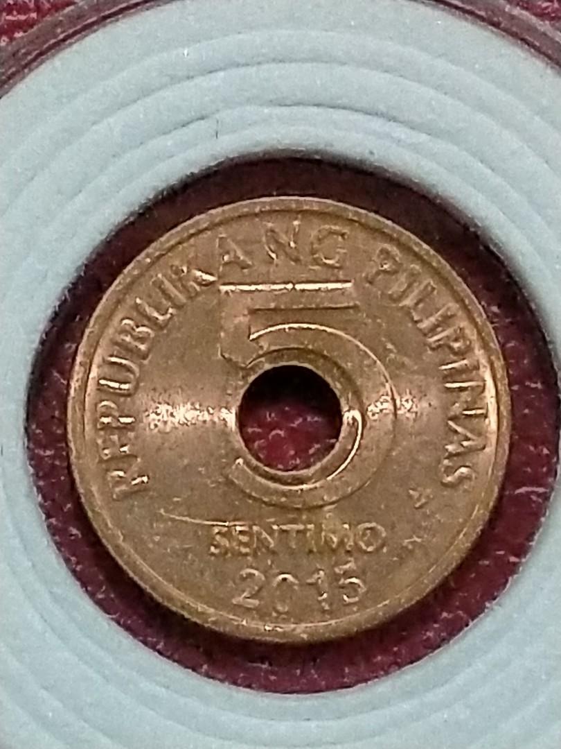 2015 5 Sentimo Philippine Coin, Hobbies & Toys, Memorabilia ...
