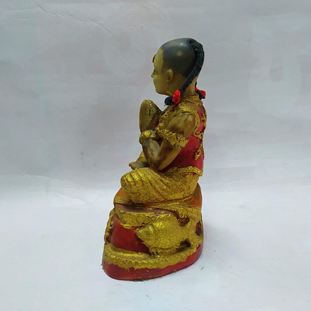 (2) Kuman Thong Talisman Child Ghost Lucky Voodoo Doll Thai Amulet ...