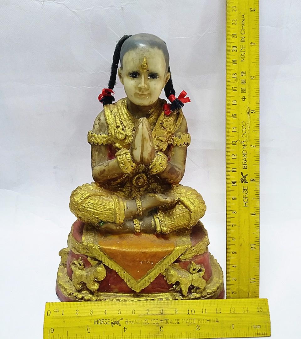 (2) Kuman Thong Talisman Child Ghost Lucky Voodoo Doll Thai Amulet ...