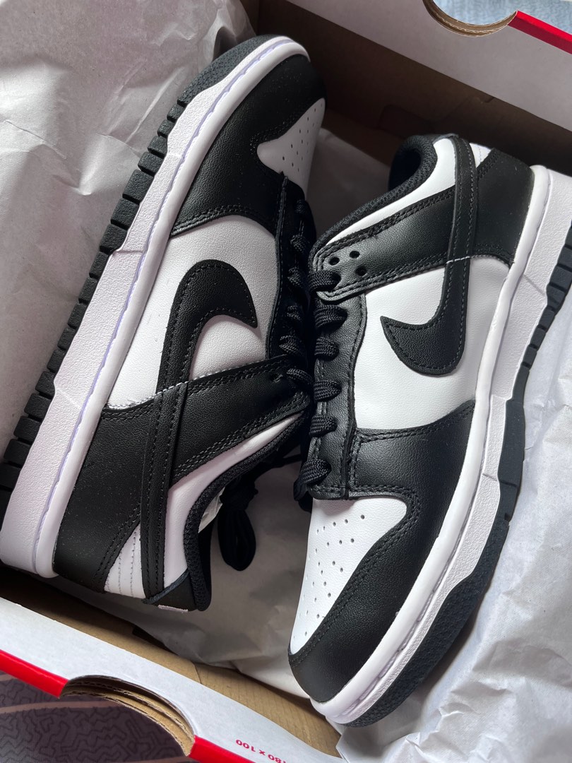 Nike Dunk Low PANDA [ GS ], Women's Fashion, Footwear, Sneakers on ...