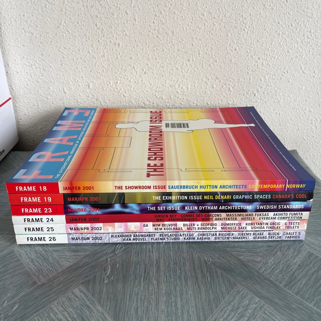 6 COPIES OF FRAME MAGAZINE, Hobbies & Toys, Books & Magazines ...