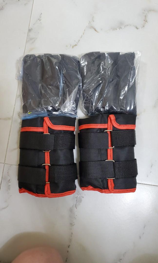 可調節重量綁腳沙包袋 (0.5kg x 10 = 5kg) Adjustable Weight Leg Mounted Sand Bags, 運動產品, 運動與健身, 運動與健身 - 舉重和 ...