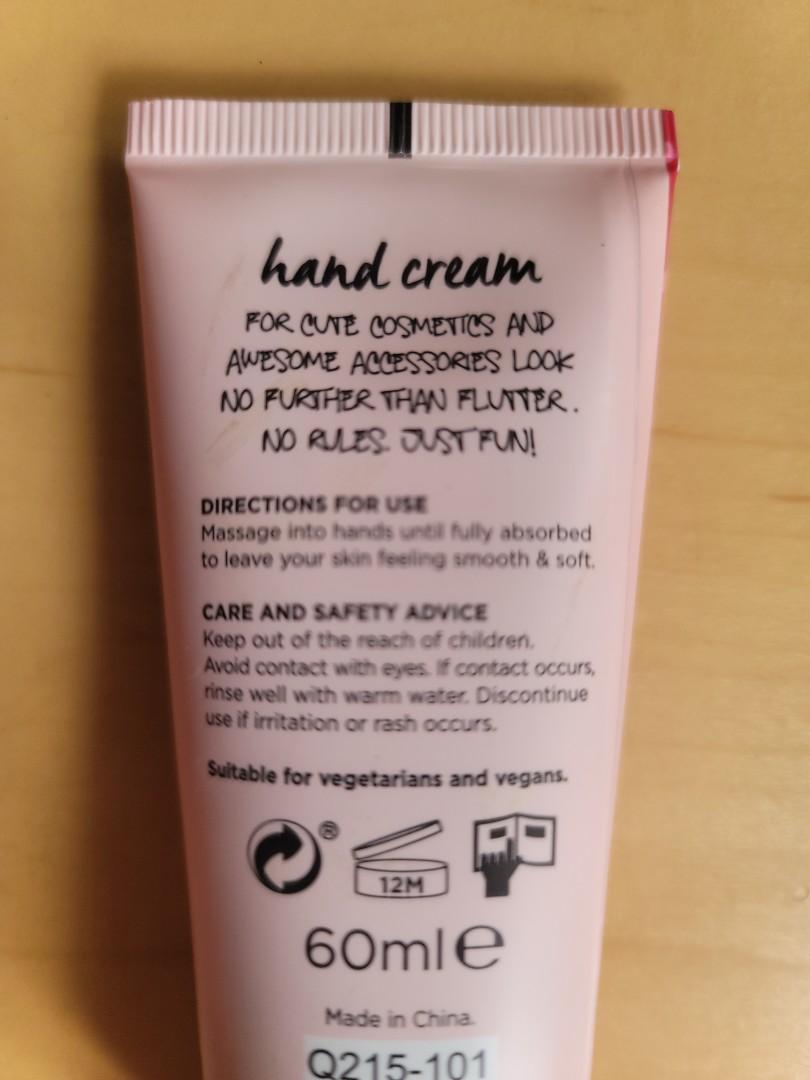 flutter hand cream
