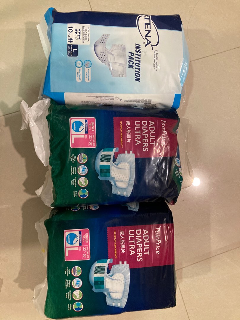 Adult Diapers, Beauty & Personal Care, Sanitary Hygiene on Carousell