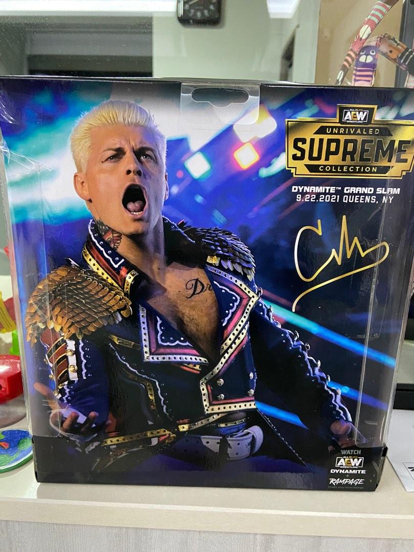 AEW WWE Unrivaled Supreme Collection Elite Cody Rhodes The American ...
