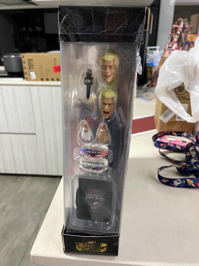 AEW WWE Unrivaled Supreme Collection Elite Cody Rhodes The American ...