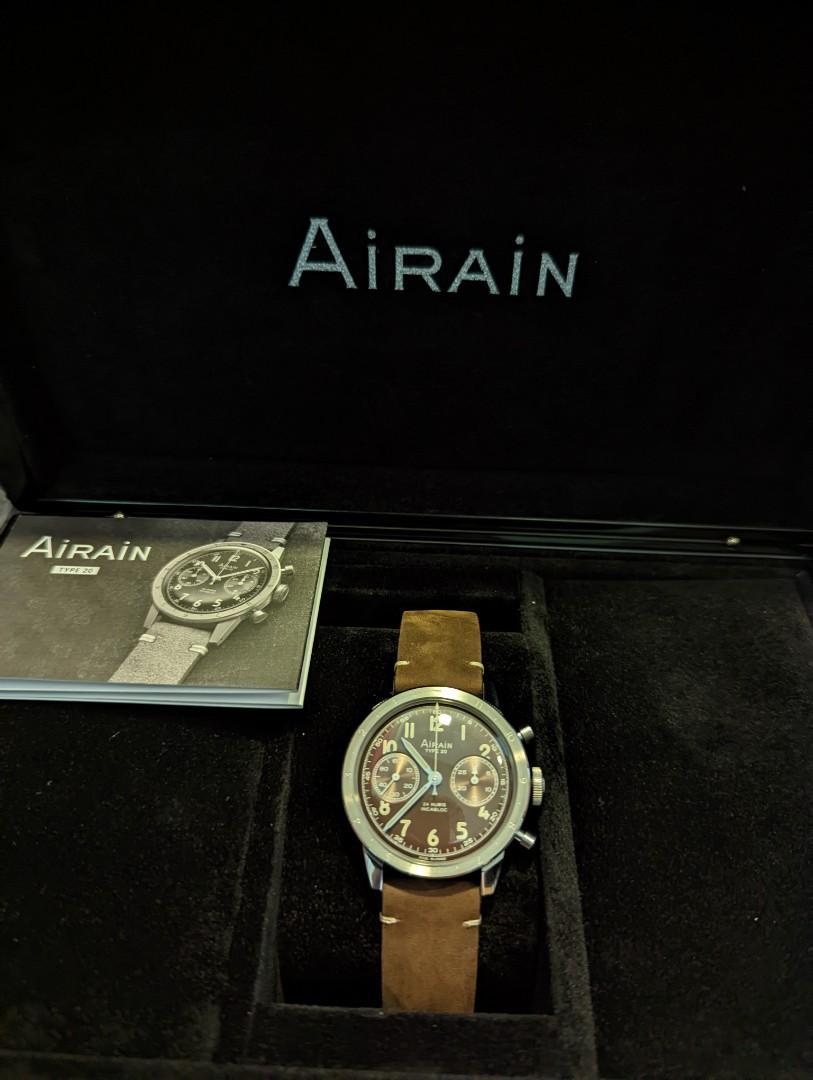 LNIB Legendary Airain Type 20 Limited Edition flyback chronograph watch ...