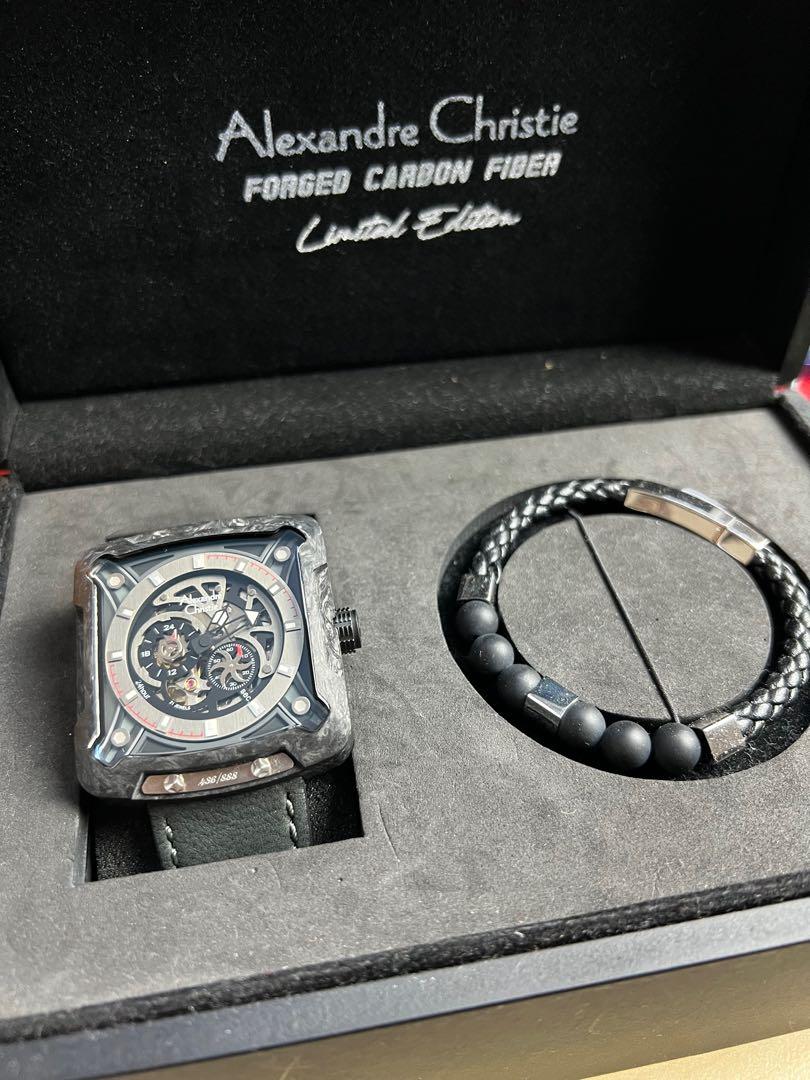 ALEXANDRE CHRISTIE CARBON FIBRE AUTOMATIC LIMITED EDITION 888 PIECE ...