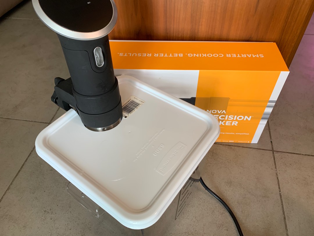 Anova - sous vide device and container, TV & Home Appliances, Kitchen ...