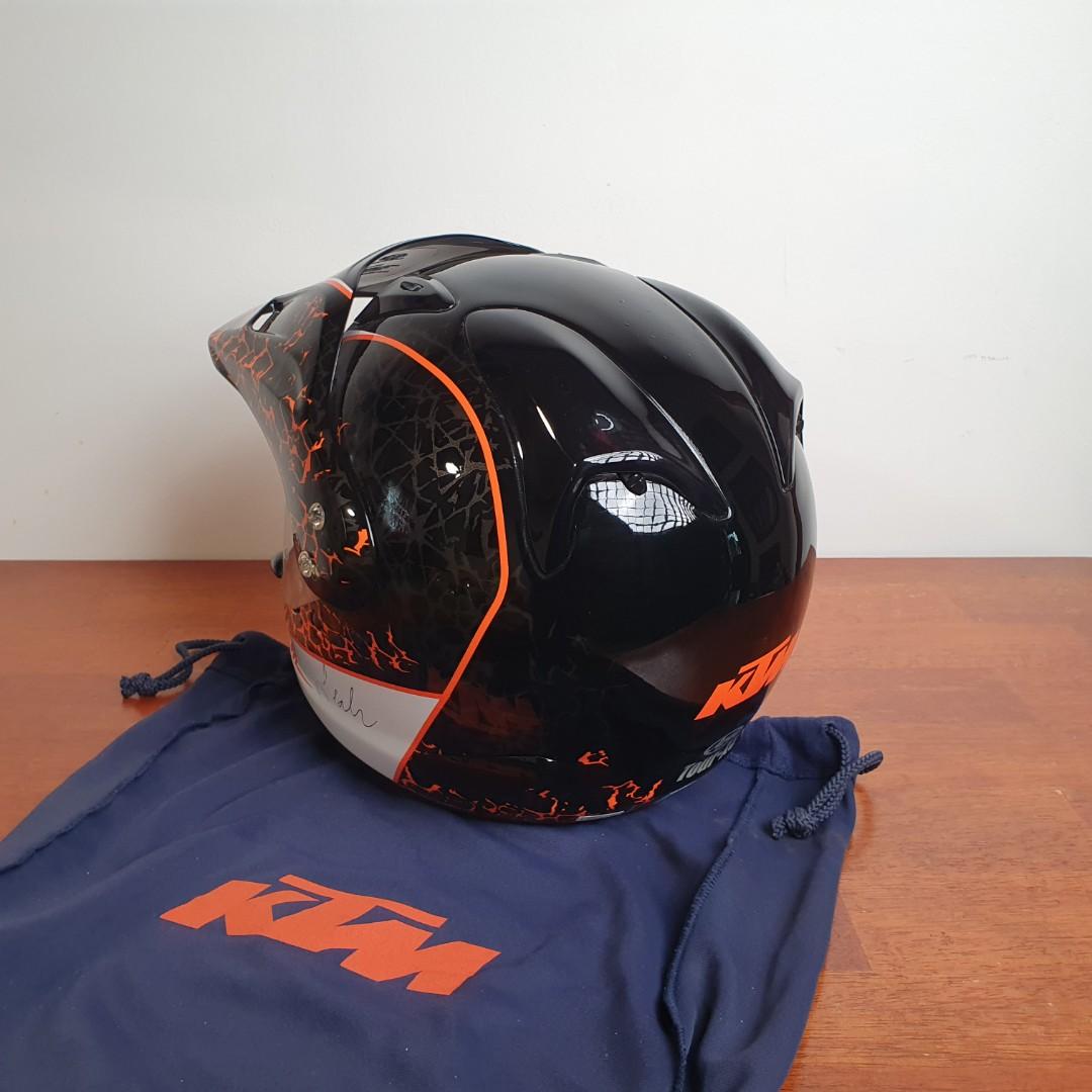 Arai KTM Snipe X Fullface Helmet, NOT Shoei Bell HJC KYT NHK SHARK ...