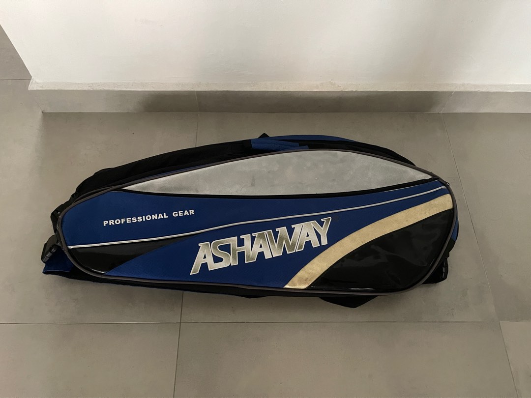 Ashway Badminton Backpack (Blue), Sports Equipment, Sports & Games ...