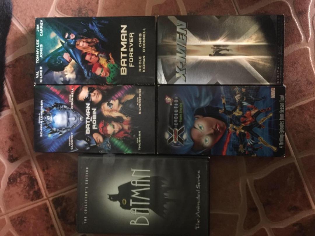 ASSORTED DC/LOTR/MARVEL VHS TAPES, TV & Home Appliances, TV ...