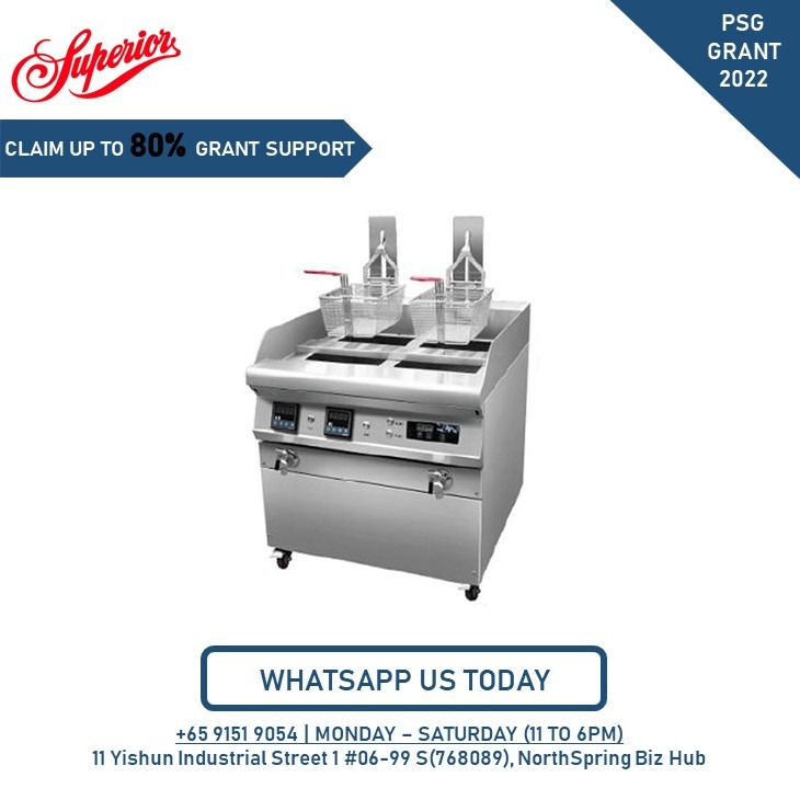 Automated Double Deep Fryer, TV & Home Appliances, Kitchen Appliances ...