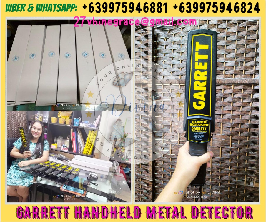 Available Now Garrett Super Scanner Handheld Metal Detector, Furniture ...