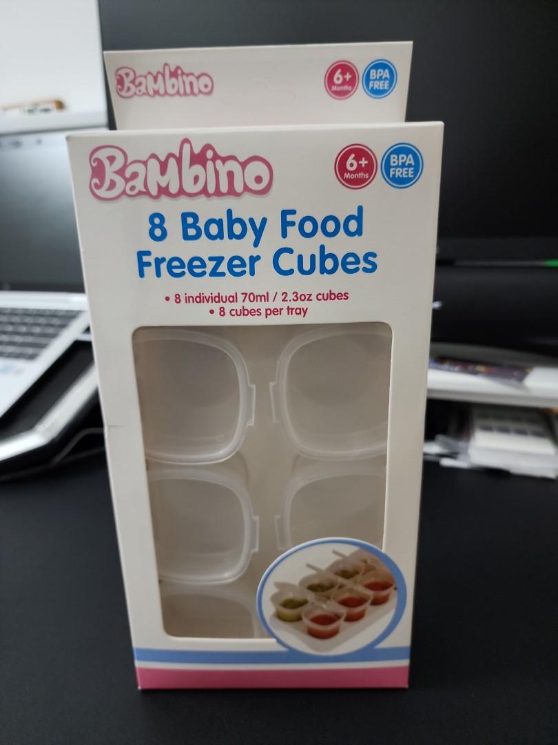 Bambino 8 Baby Food Freezer Cubes, Babies & Kids, Nursing & Feeding ...