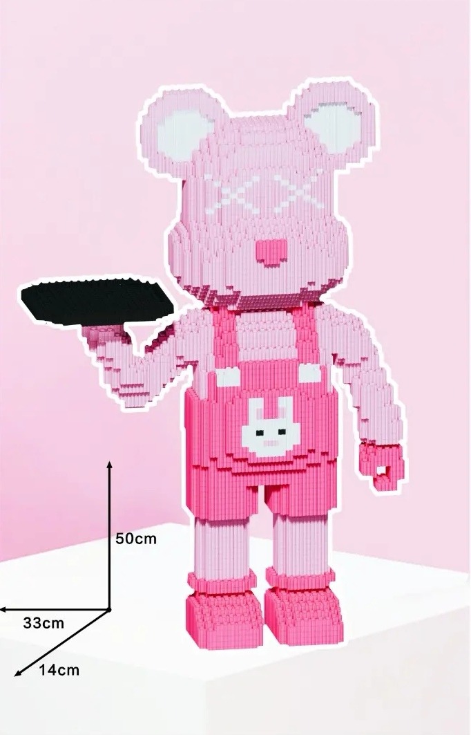 9220 Bearbrick Building Blocks, Hobbies & Toys, Toys & Games on Carousell