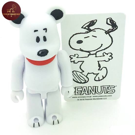 Bearbrick Snoopy 100%, Hobbies & Toys, Toys & Games on Carousell