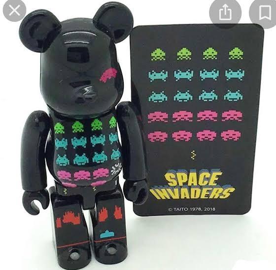 Bearbrick Space Invaders 100%, Hobbies & Toys, Toys & Games on Carousell