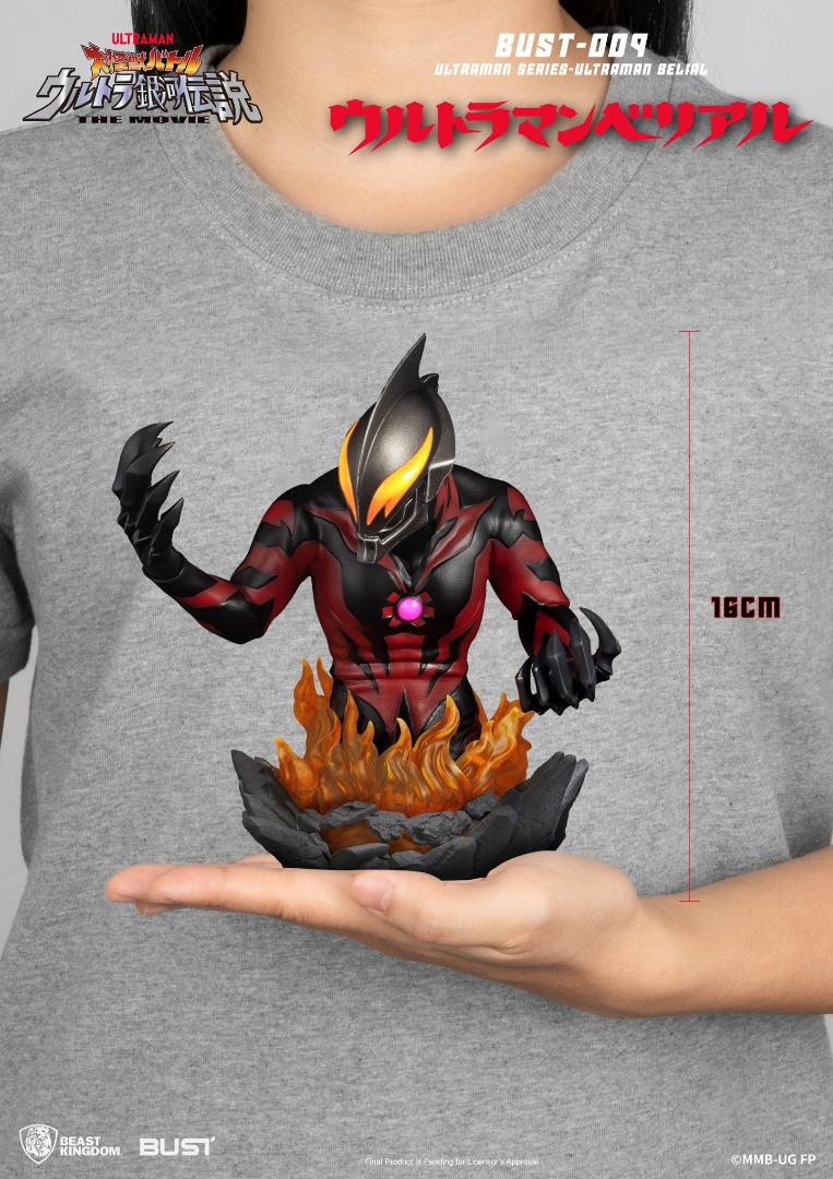 Beast Kingdom Tsuburaya Ultraman Series - BUST-008 Ultraman Zero / BUST ...