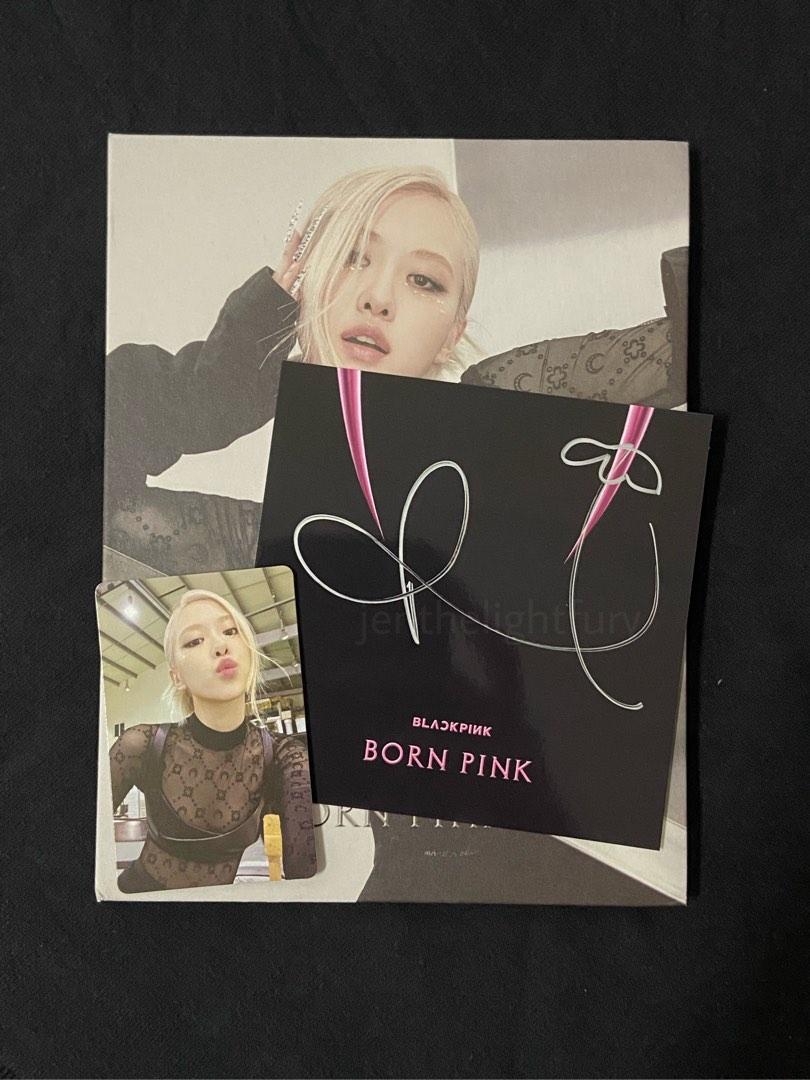 BLACKPINK BORN PINK SIGNED DIGIPACK - JISOO ROSE LISA, Hobbies & Toys ...