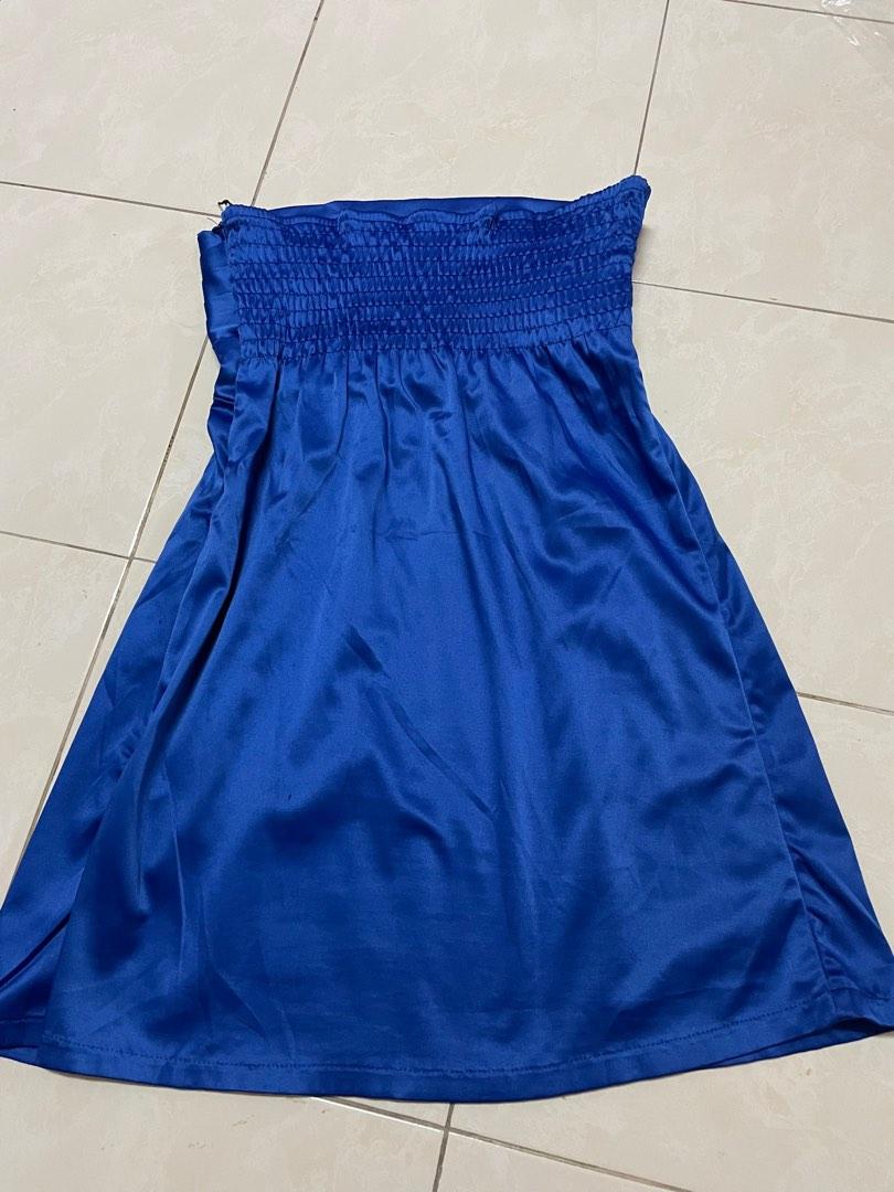 Blue dinner gown dress, Women's Fashion, Dresses & Sets, Dresses on ...