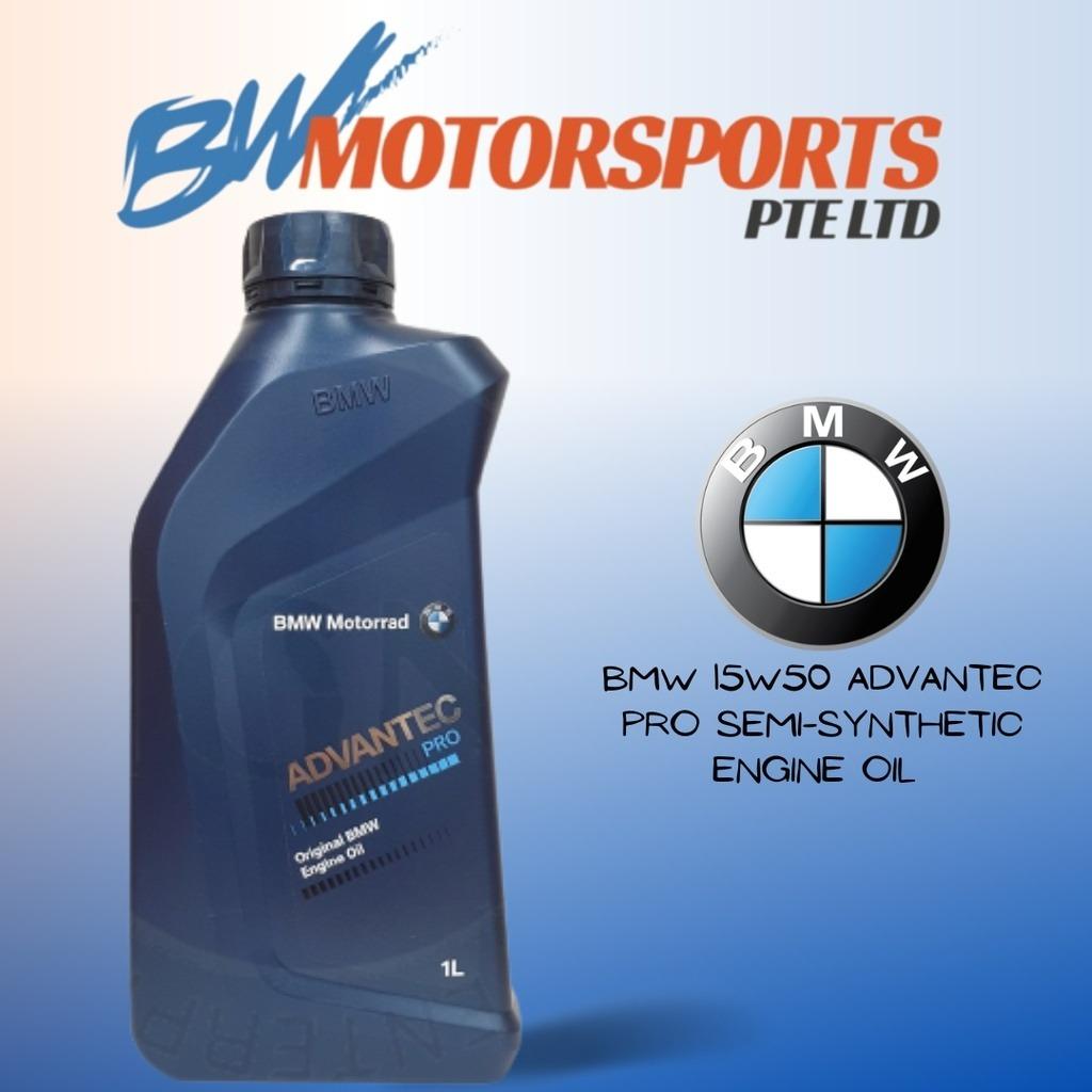 BMW Motorcycles 15W50 Advantec Pro Semi-Synthetic Engine Oil (1 Litre ...