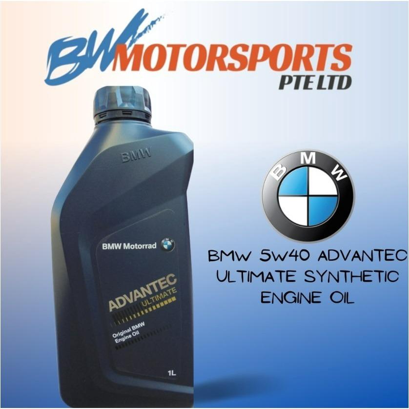 BMW Motorcycles 5W40 Advantec Ultimate Synthetic Engine Oil (1 Ltire ...