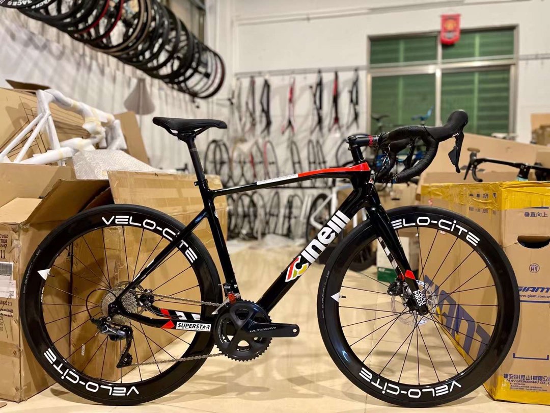 CINELLI superstar UCI disc brake frameset $2288|DIY custom full bike $3 ...