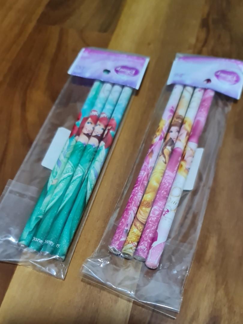 BNIB DISNEY PRINCESS PENCILS , Hobbies & Toys, Stationery & Craft ...