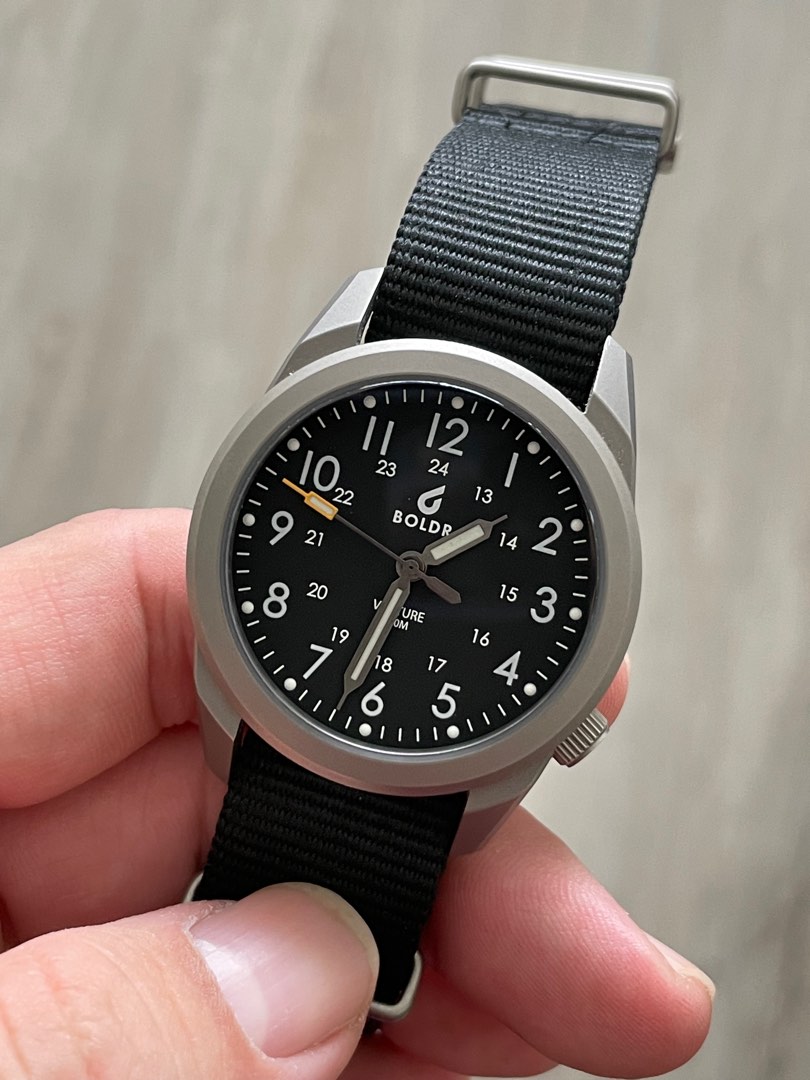 Boldr Venture Titanium Quartz, Luxury, Watches on Carousell