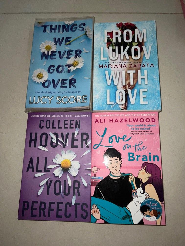 Booktok books all your perfects (colleen hoover), love on the brain ...