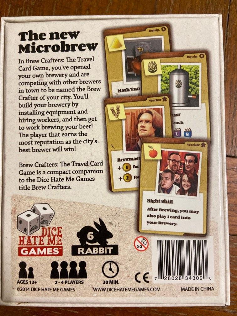 Brew Crafter Board Game, Hobbies & Toys, Toys & Games on Carousell