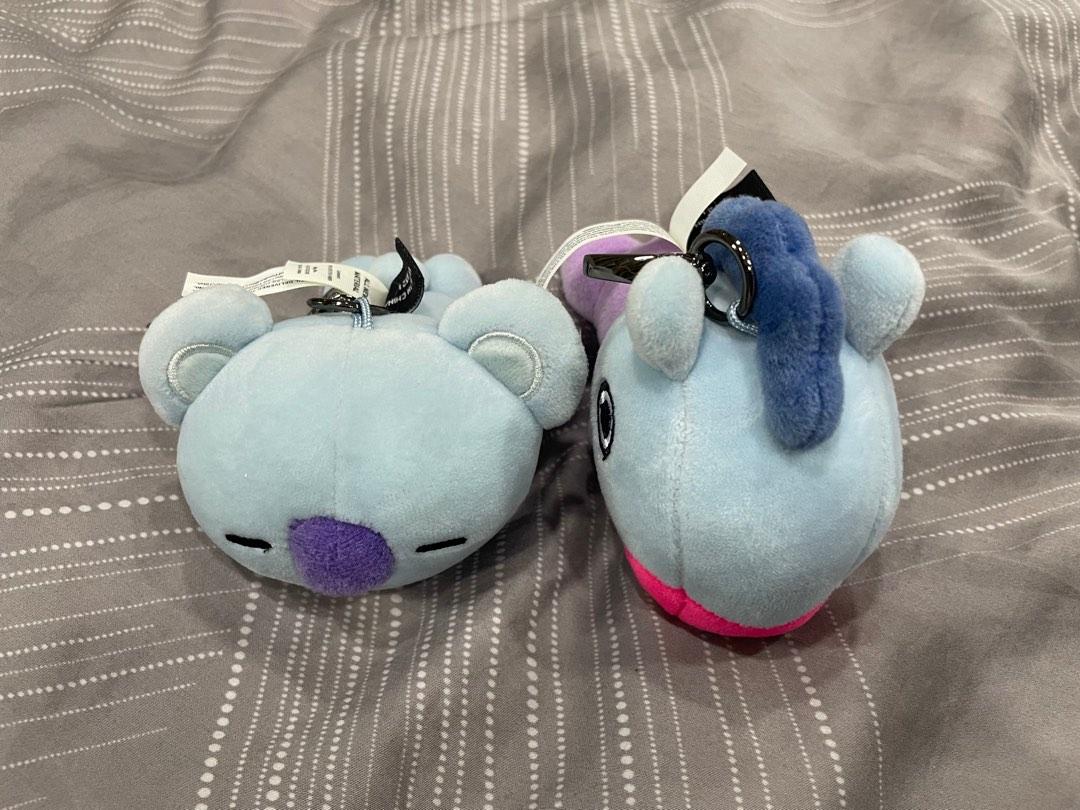 BT21 Koya & Mang lying down plush keychain, Hobbies & Toys, Memorabilia & Collectibles, K-Wave ...