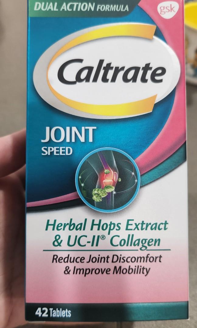 Caltrate Joint Speed 42 tabs (exp: 05/24) and Caltrate plus 7 tabs (exp ...