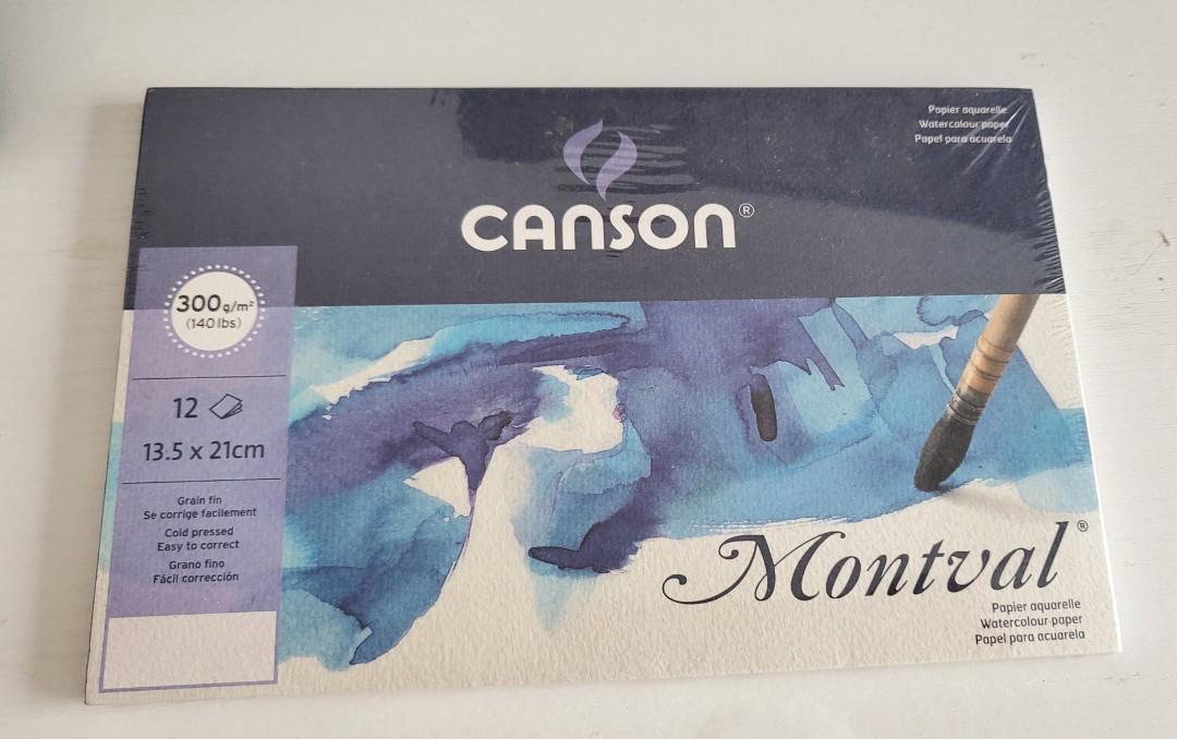 Canson Montval Watercolor paper, Hobbies & Toys, Stationery & Craft ...