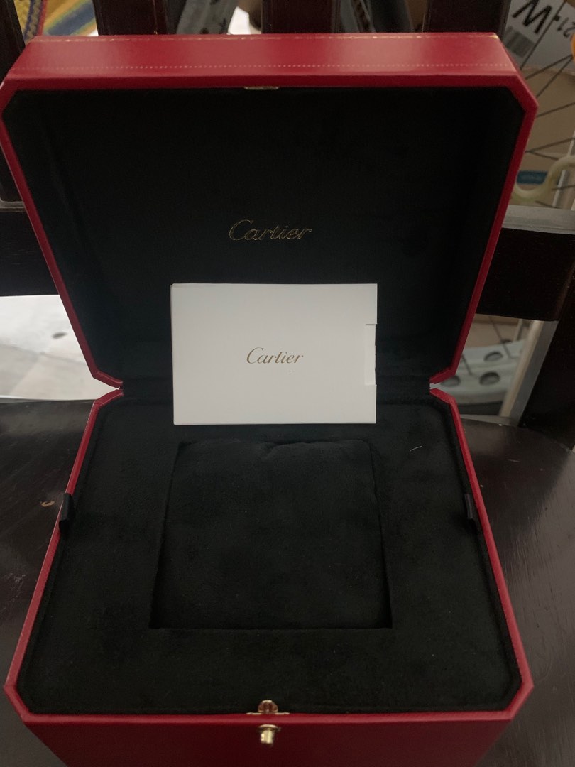 Cartier Watch Box, Men's Fashion, Watches & Accessories, Watches on ...