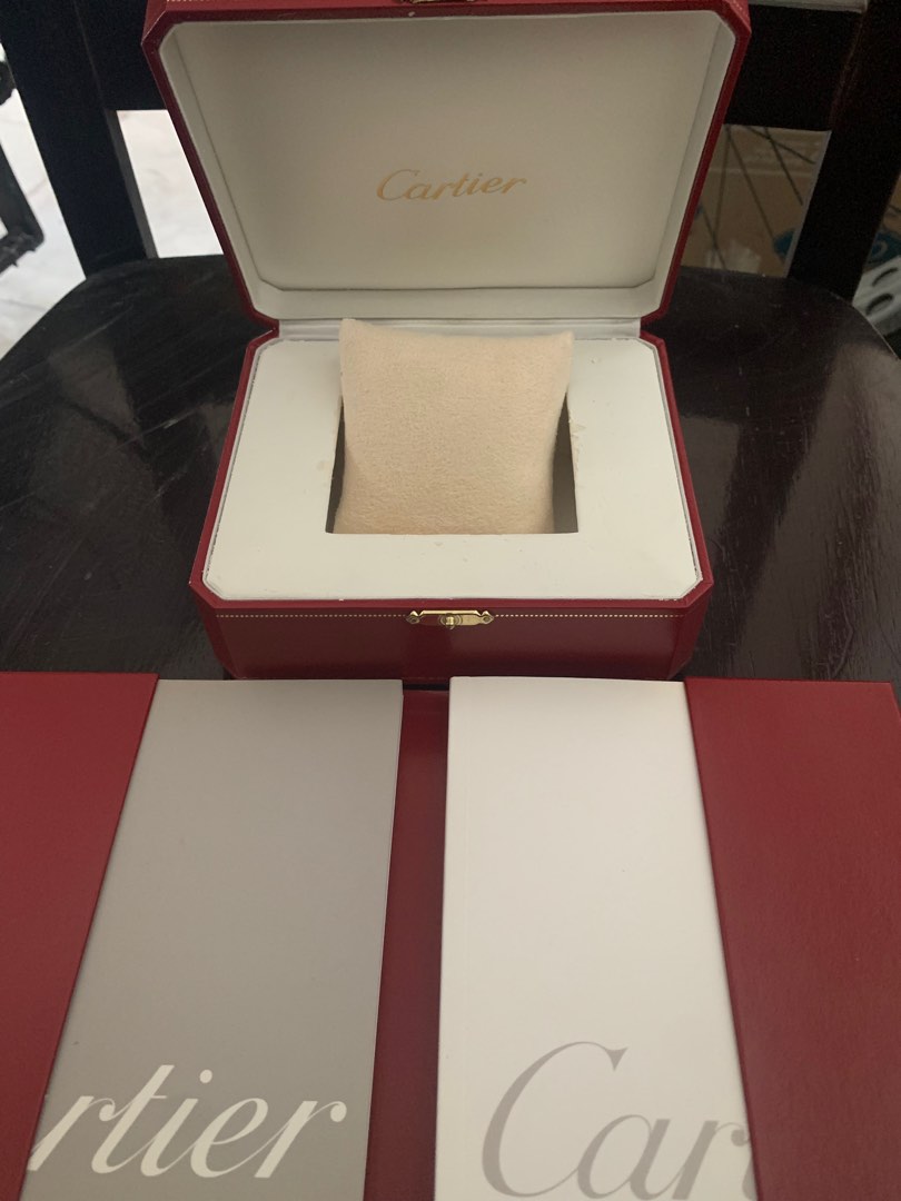 Cartier Watch Box, Men's Fashion, Watches & Accessories, Watches on ...