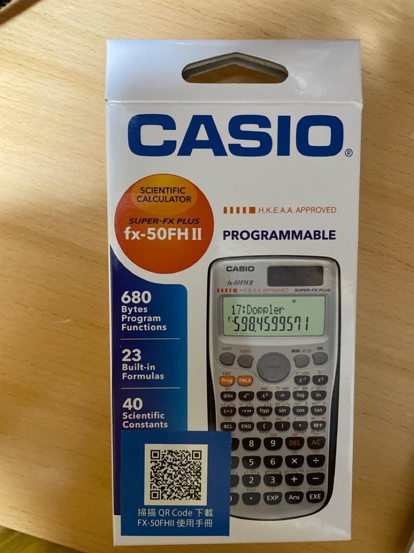 Casio fx-50FH II計數機, 手提電話, 其他 - Carousell