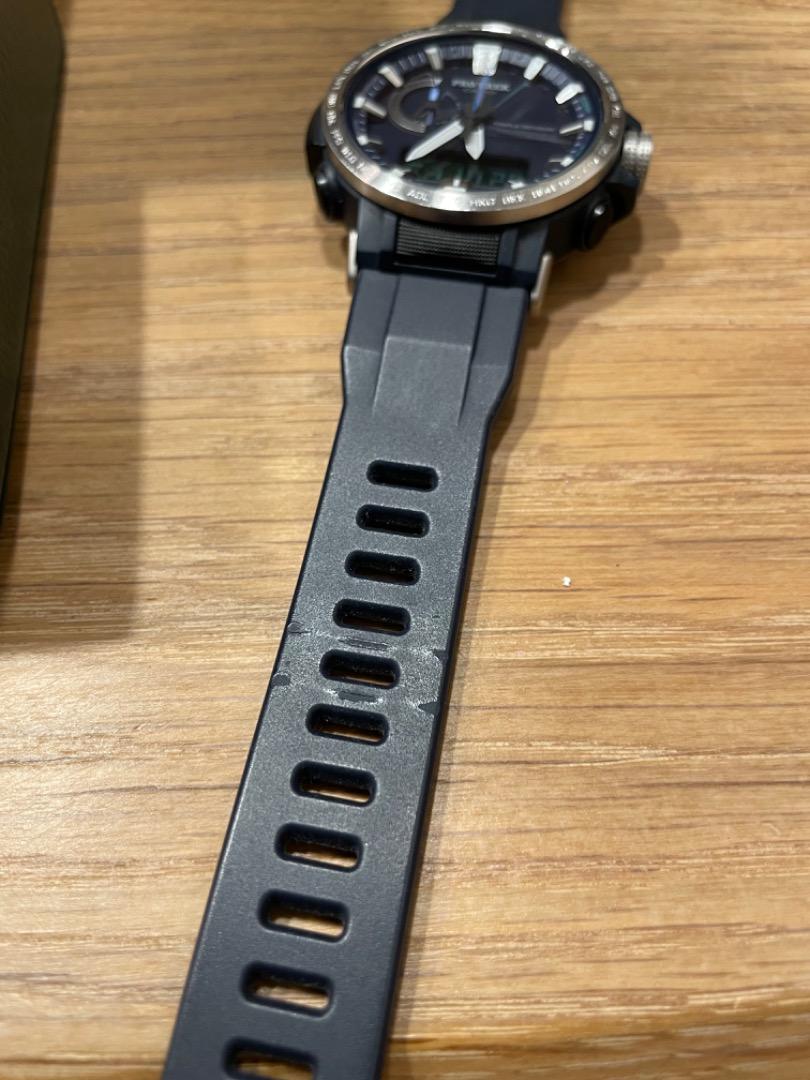 Casio Pro Trek PRW-60-2AJF, 男裝, 手錶及配件, 手錶 - Carousell
