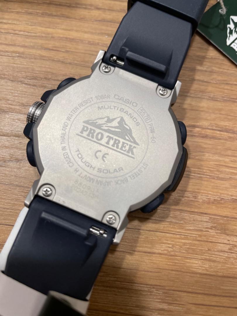 Casio Pro Trek PRW-60-2AJF, 男裝, 手錶及配件, 手錶 - Carousell