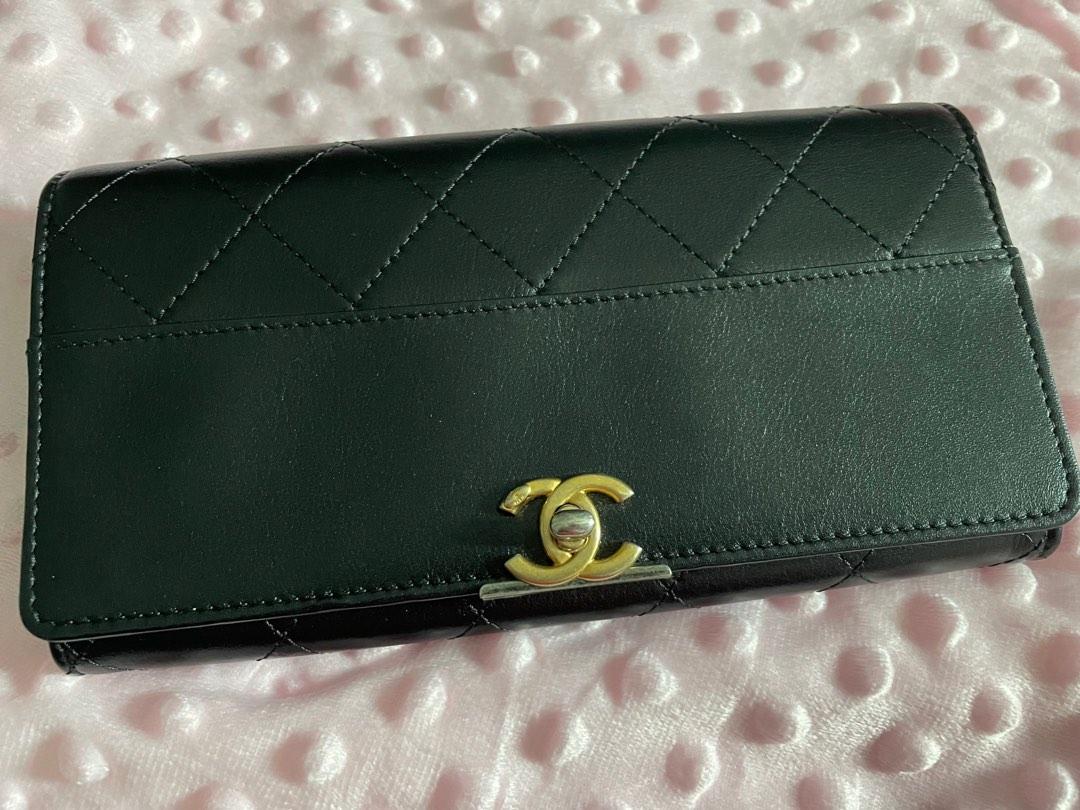 Chanel CC lock long wallet, Luxury, Bags & Wallets on Carousell