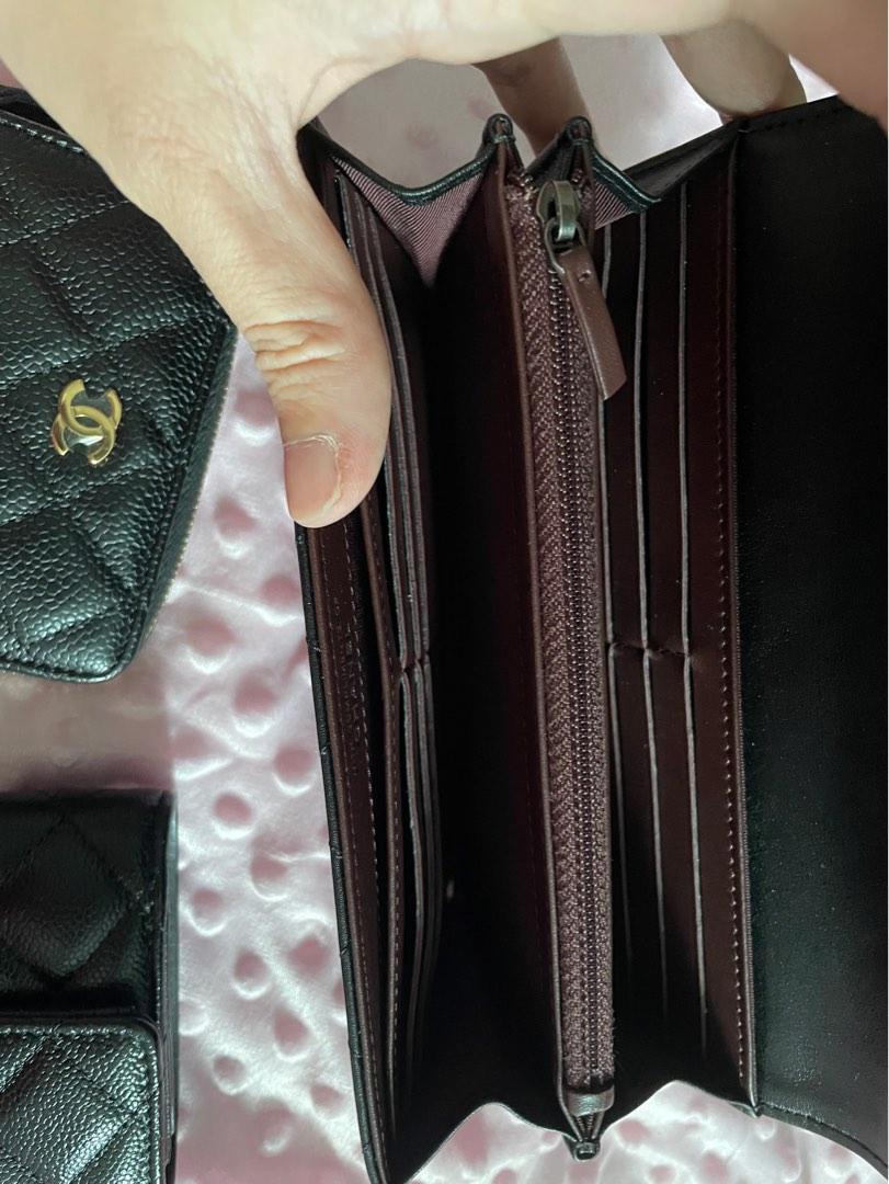 Chanel CC lock long wallet, Luxury, Bags & Wallets on Carousell