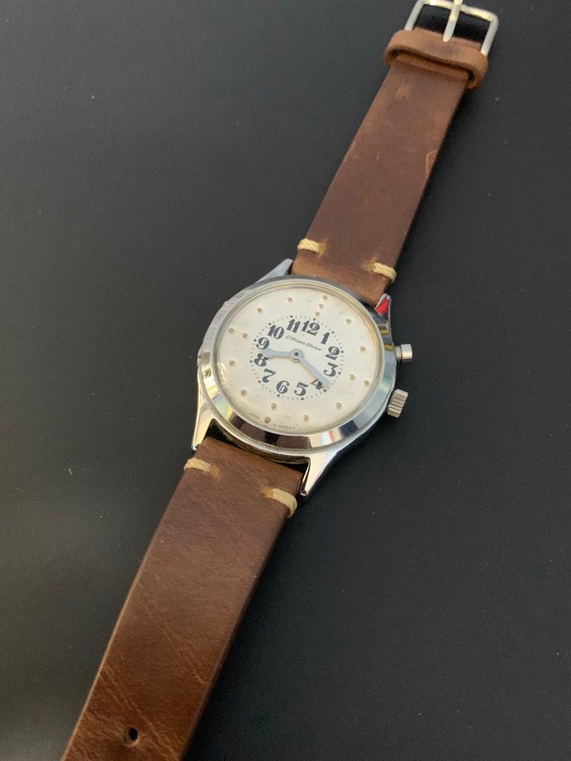 Citizen Shine Braille Watch 4-300017TA, Men's Fashion, Watches ...