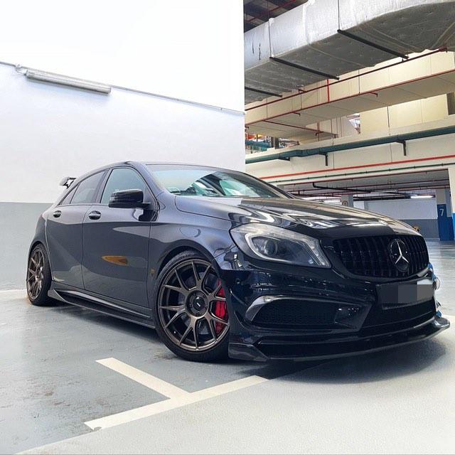 CLA45 A45 FRONT BRAKE KIT W176 W177 CLA180 CLA200 CLA250 A180 A200 A250 ...